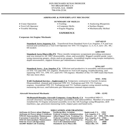 Jon's Resume-2 | DOC