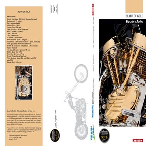 Heart of Gold Brochure | PDF