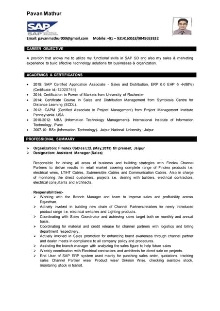 SAP SD module | PPTX