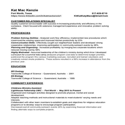 Tami jo m. smith resume | PDF