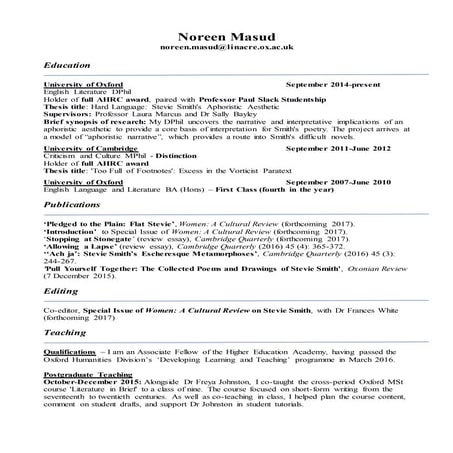 Masud_Academic-CV_2016 | PDF