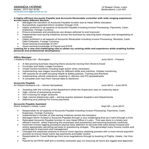 Amanda_Horne_CV 2016 | DOC