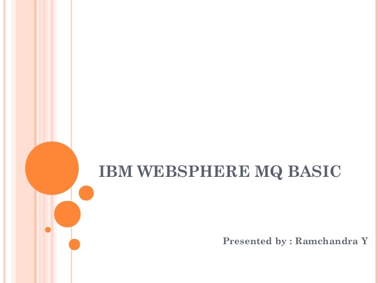 Ibm Websphere Mq Basic