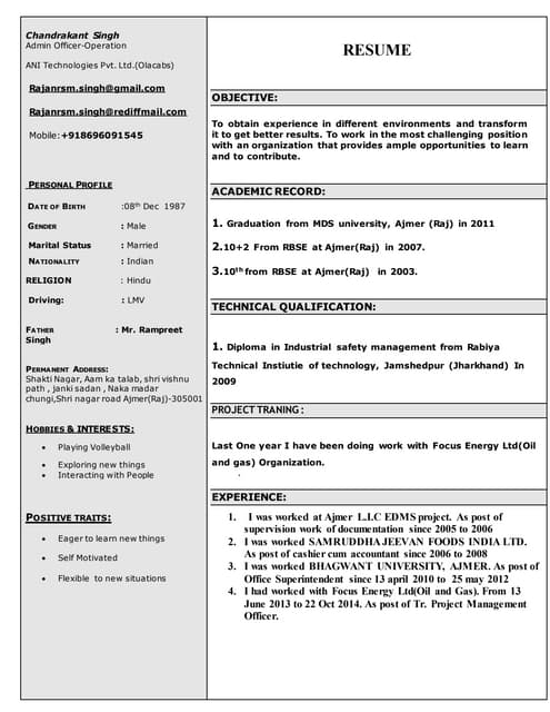 Krishna Kumar Resume | PDF