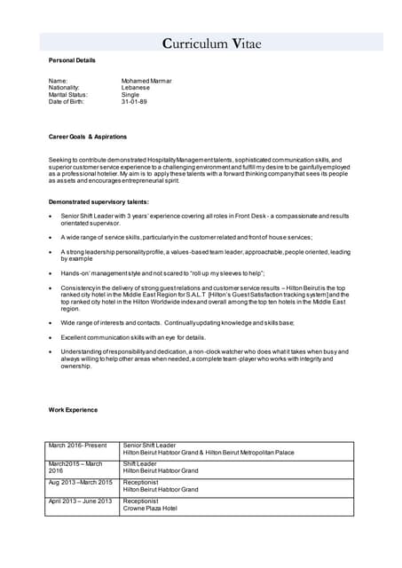 General Manager Presentation | PPT