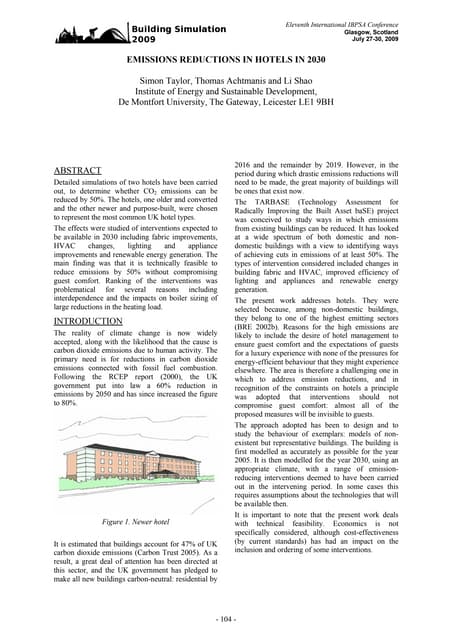 Building Energy Simulation project by using eQuest | PDF
