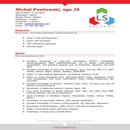 Olga Vasylchenko CV | PDF