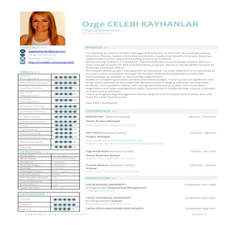 OzgeKayhanlar_CV | PDF