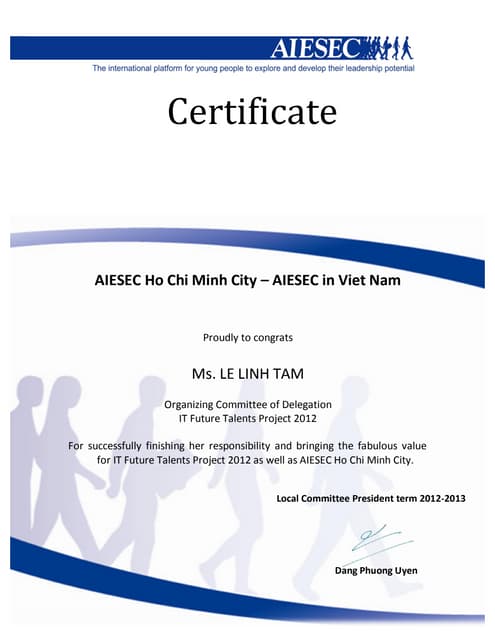 CERTIFICATE OF IEEE MEMBERSHIP | PDF | Technology & Computing