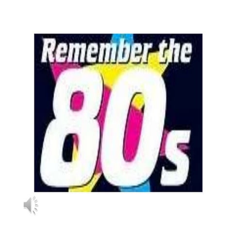80s slide show | PPT