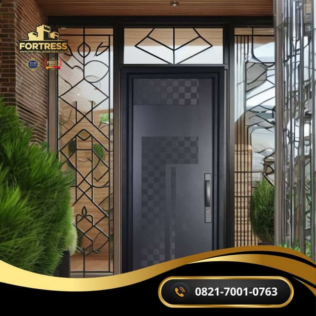 WA 0821 7001 0763 (FORTRESS) Pintu Besi Dua Daun Minimalis di Kepulauan Seribu | PDF