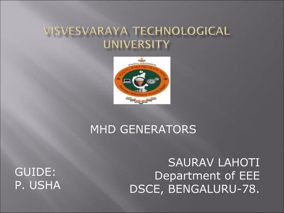 Horizontal Axis Wind Turbine Ppt
