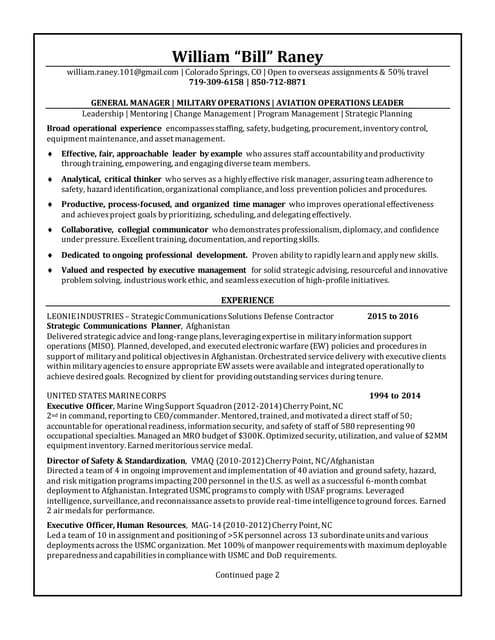 Ryan White Resume | DOC | Professional School | Postgraduate Education