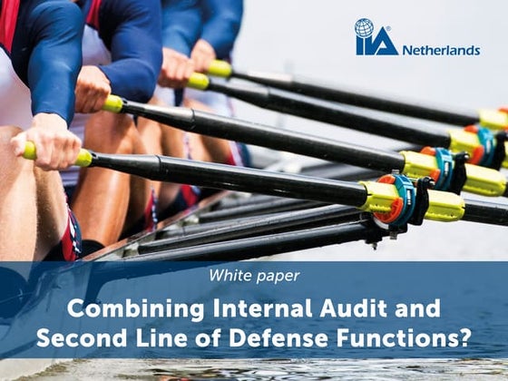 Pp the three lines of defense in effective risk management and control ...