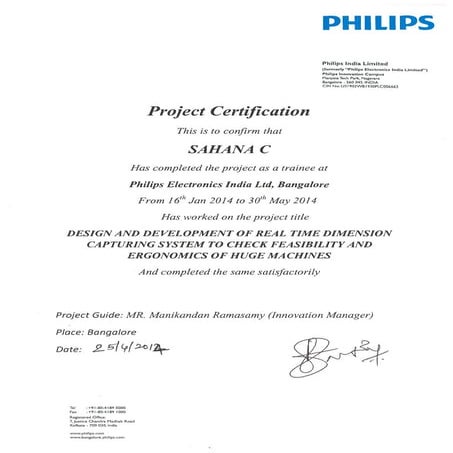 Completion Certificate | PDF