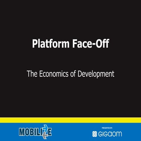 Mobilize '08 Platform Face-Off Panel | PPT