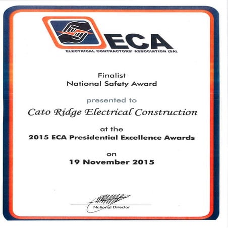 ECA Safety Award | PDF