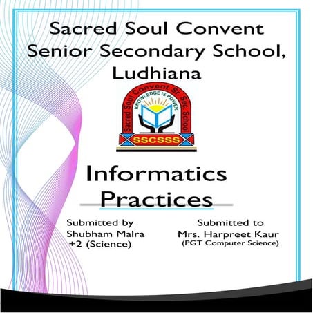 Computer Project for class 12 CBSE on school management | PDF