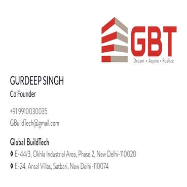 GS VISITING CARD DOUBLE SIDE | PDF