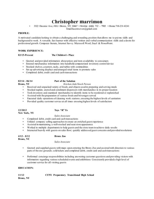 Duncan Kylie Resume NEW | PDF