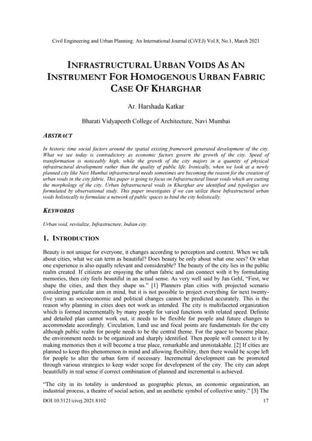 Urban land use patterns & land forms | PDF