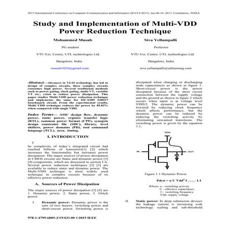 Vlsi Design Process For Low Power Design Methodology Using Reconfigurable Fpga