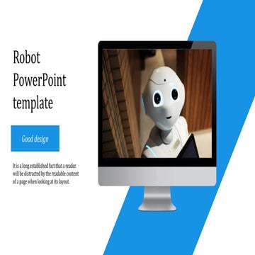 Robot Powerpoint Template