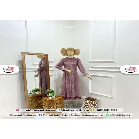 Gamis Batik High Quality by Rumah Jahit Azka | PDF