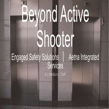 Active shooter updated | PDF