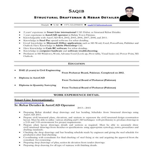 Saqib Revised CV | DOCX