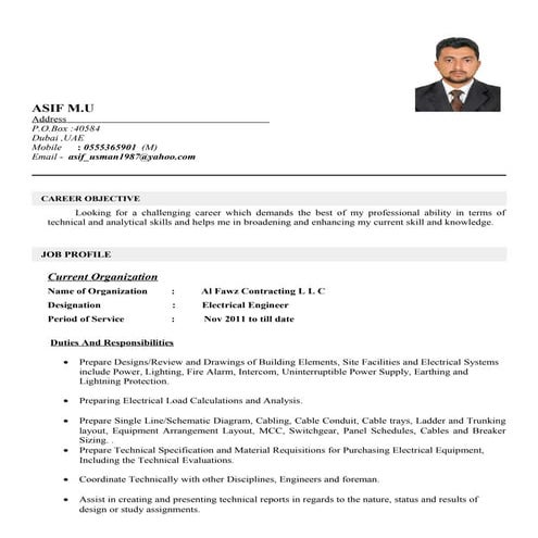 ASIF RESUME 00 | PDF