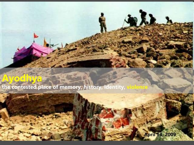 PROJECT-6.pptx AYODHYA RAM MANDIR POWERPOINT PRESENTATION | PPTX