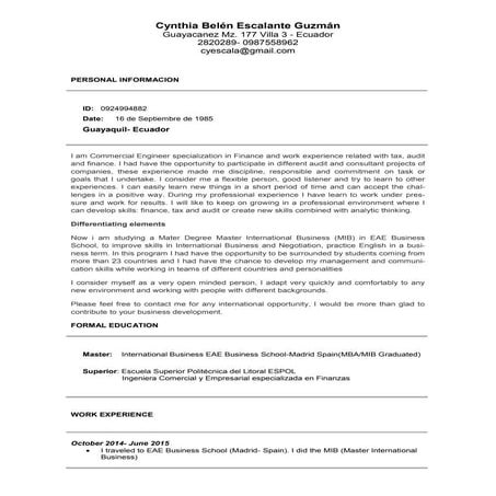 Lisa yu resume(accounting) | DOC