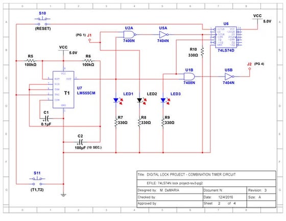 DIGITAL LOCK PROJECT -PG4 OF 4 | PDF
