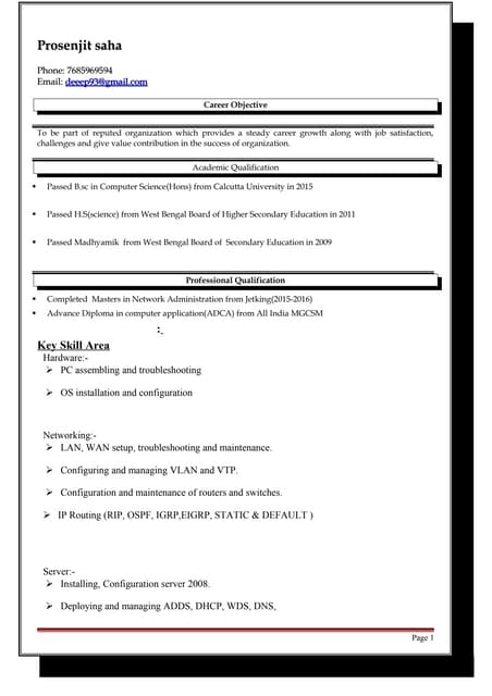Sameer Parmar resume | PDF
