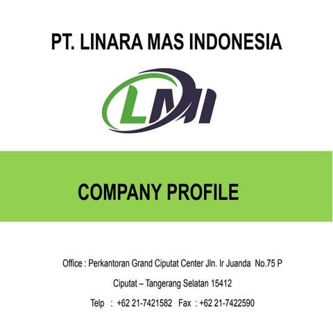 Company Profile LINARA | PDF
