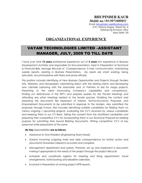 CV - Sudheesh - Senior Document Controller | DOC