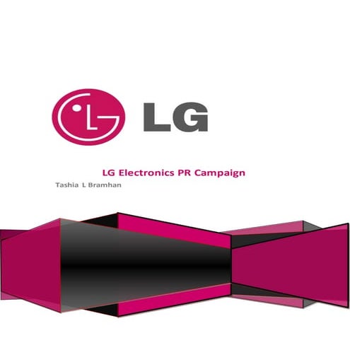 LG Electronics PR Campaign | PDF