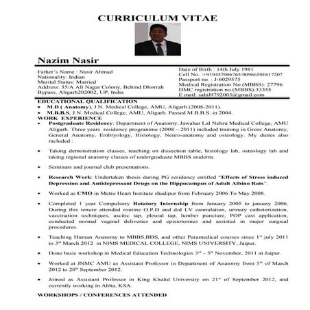 nazim.cv 2015 | DOC