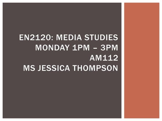 COMM 118 - Writing for a VOSOT (Broadcast Journalism) | PPT