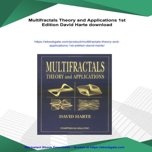 Multifractals Theory and Applications 1st Edition David Harte | PDF