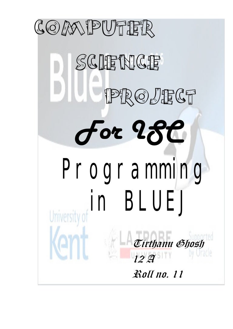 81818088 Isc Class Xii Computer Science Project Java Programs