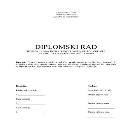 Diplomski rad final - Sasa Stojkovic | DOCX