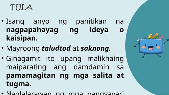 Grade 10 ( tula at elemento nito) | PPTX