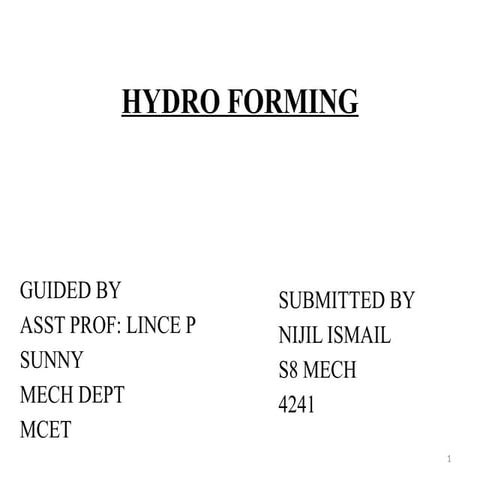 81896654-Hydro-Forming-PPT.pptx hydro forming | PPT