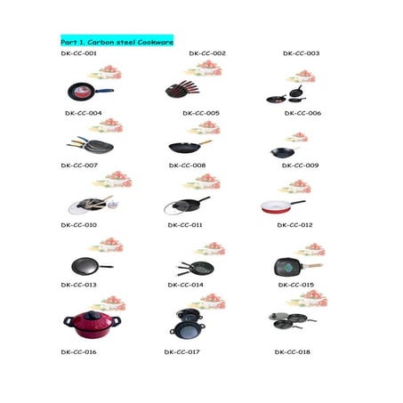 E-catalog of cookware | PDF
