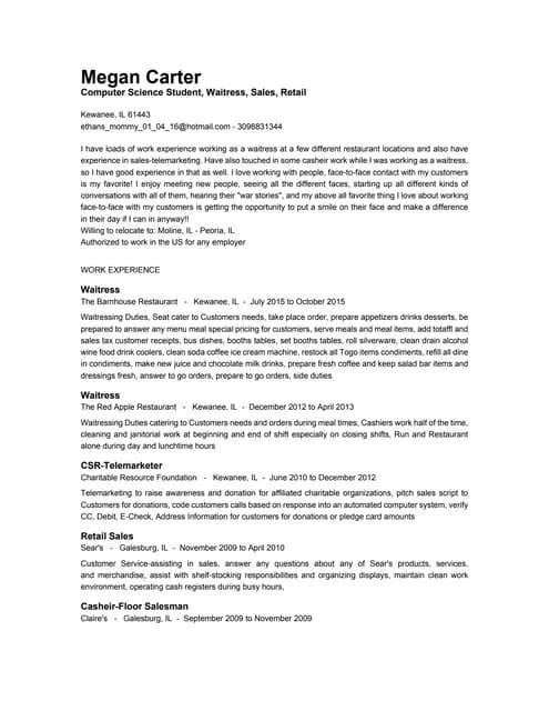 Michelle Hansen Updated Resume | PDF