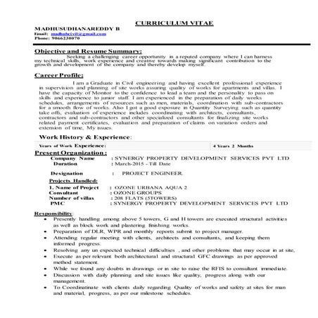 madhu updated cv | PDF