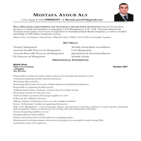 Mostafa CV | DOC