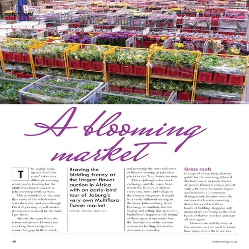 flower market | PDF
